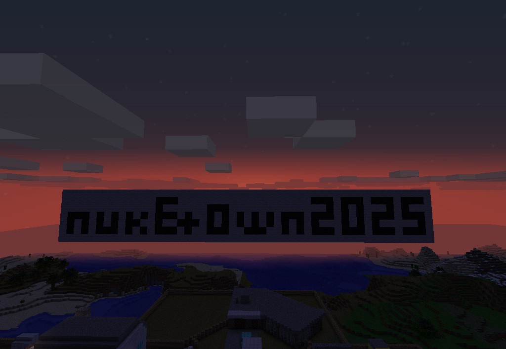 NukeTown 2025 Minecraft Map