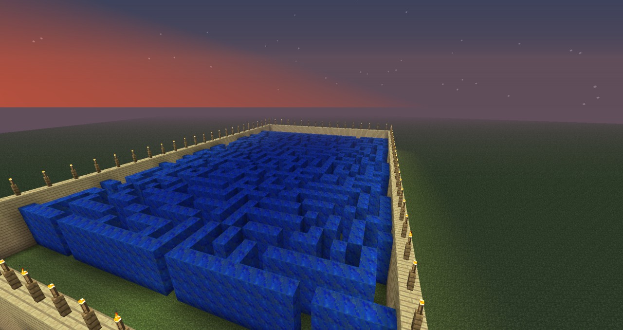 the great maze by vigo28 (hardcore) Minecraft Map