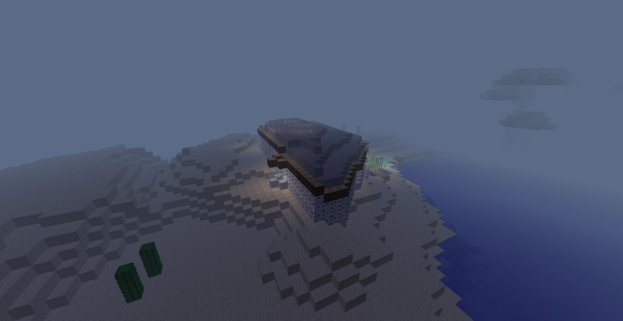 Wood Desert Hideout Minecraft Map