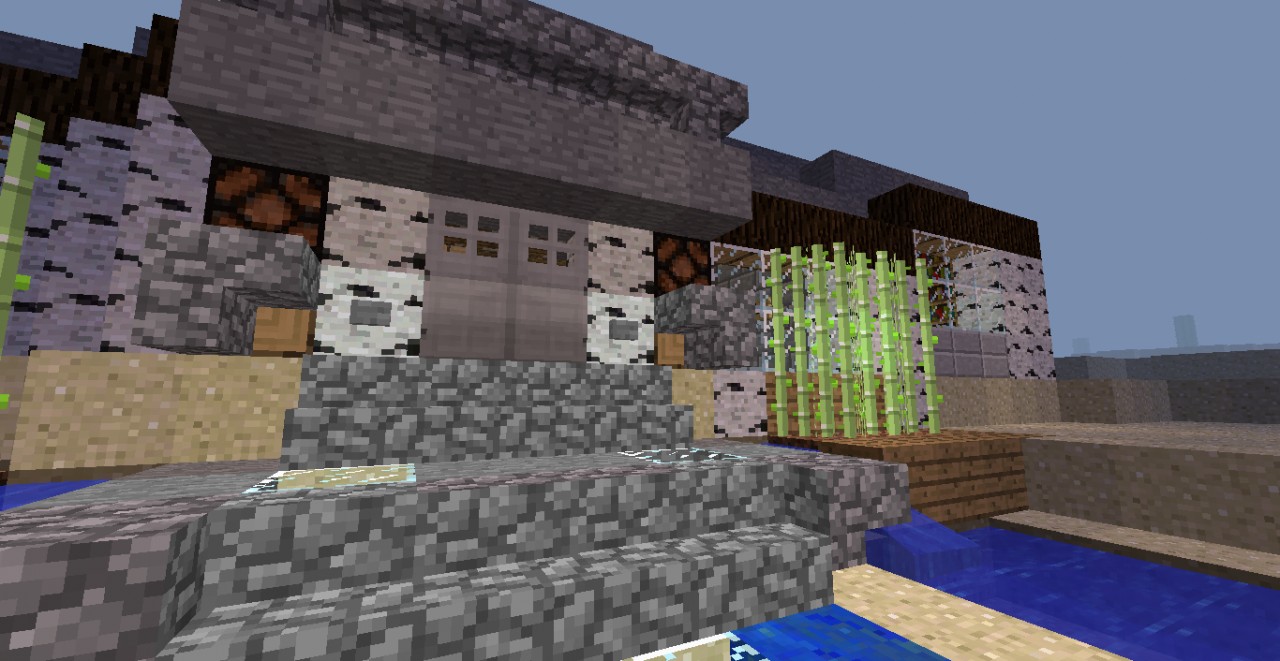 Wood Desert Hideout Minecraft Map