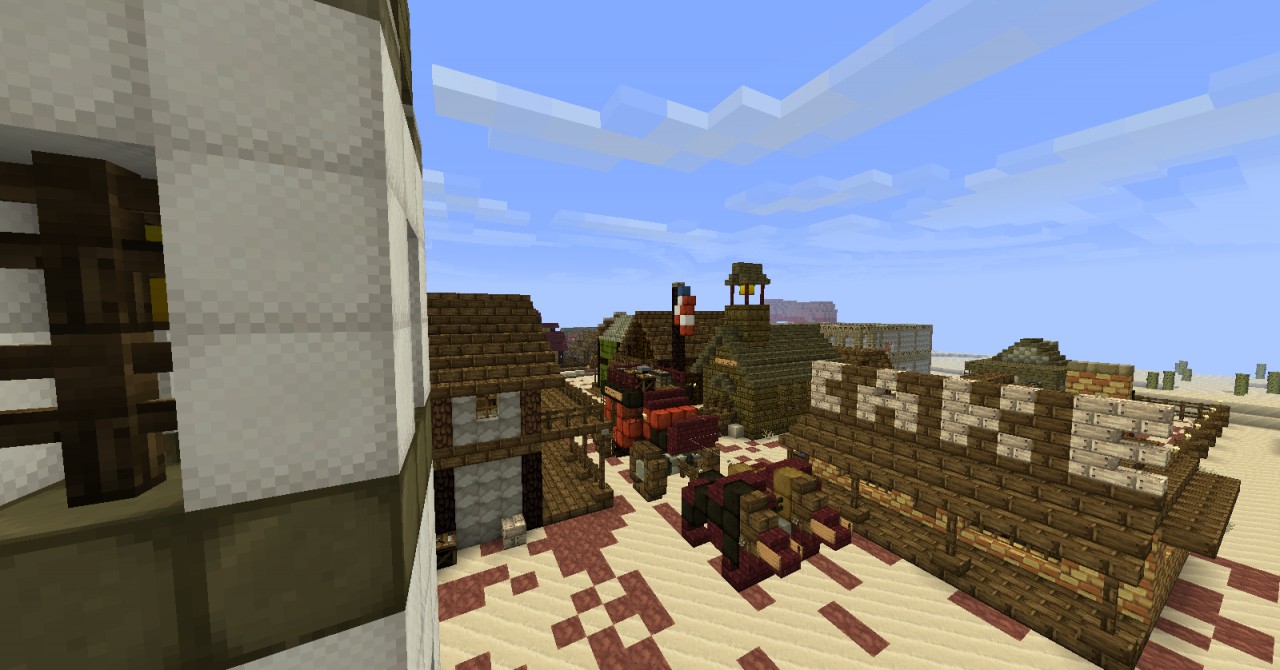 Rosewood Cowboy Town Minecraft Project