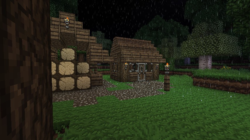 Lumber Jack Hut #1 Minecraft Map