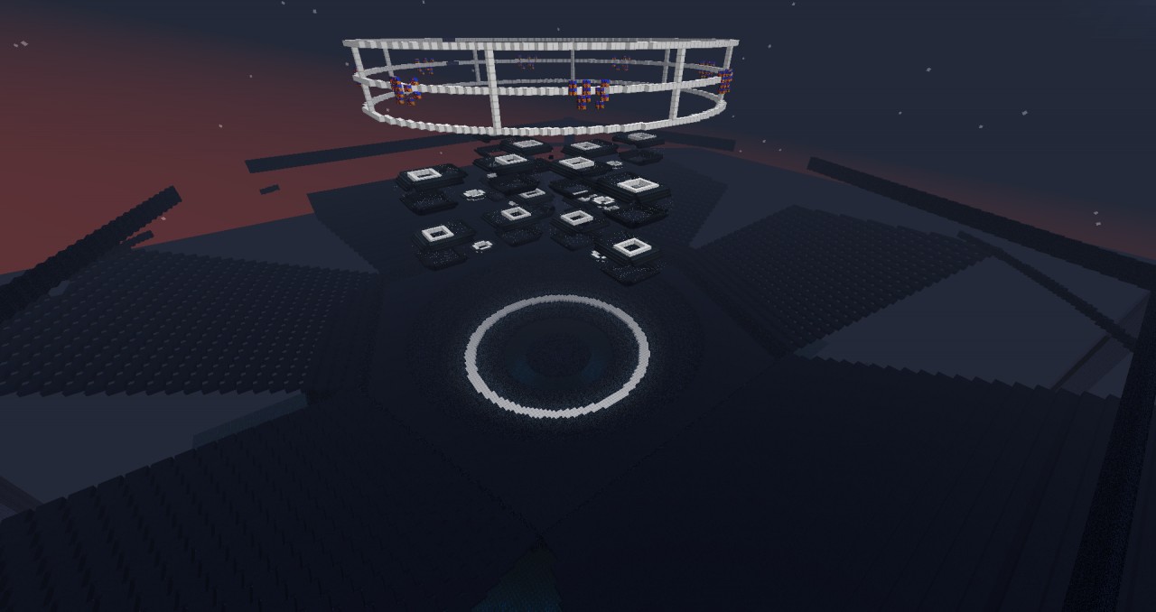 Tron Disc Wars Arena. Minecraft Map