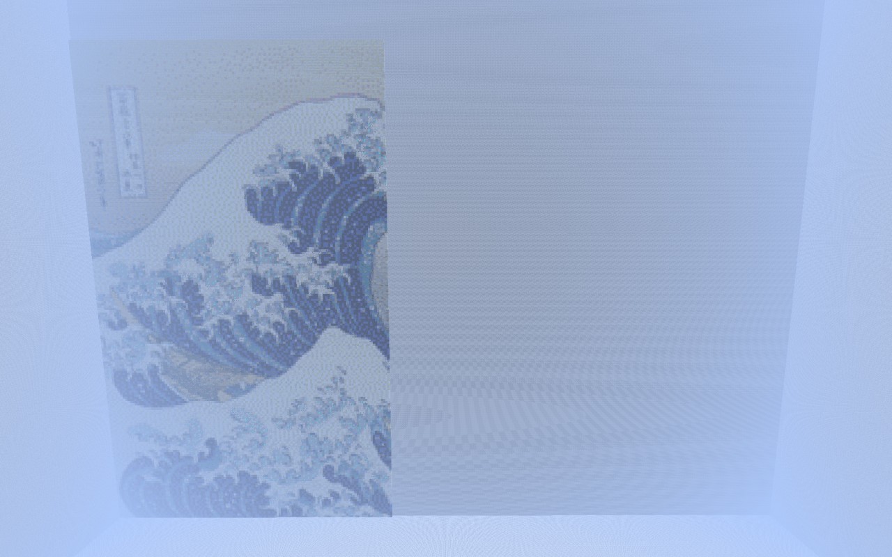 The Great Wave Minecraft Map