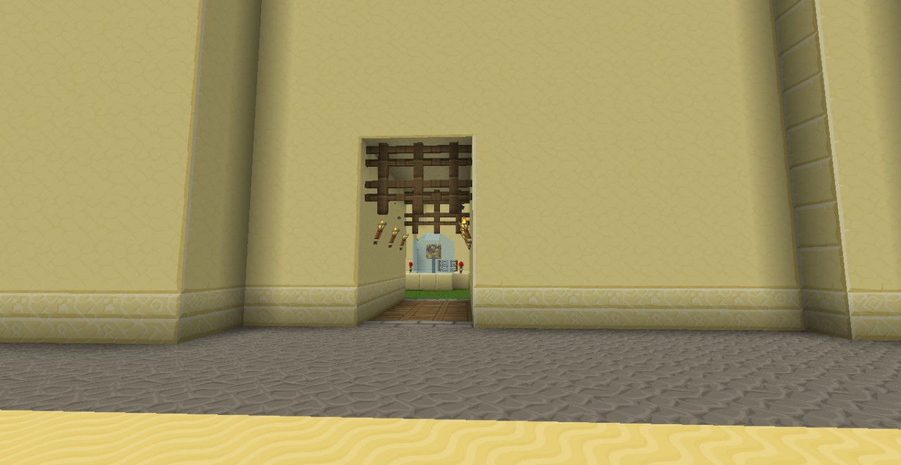 Sandstone keep Minecraft Map