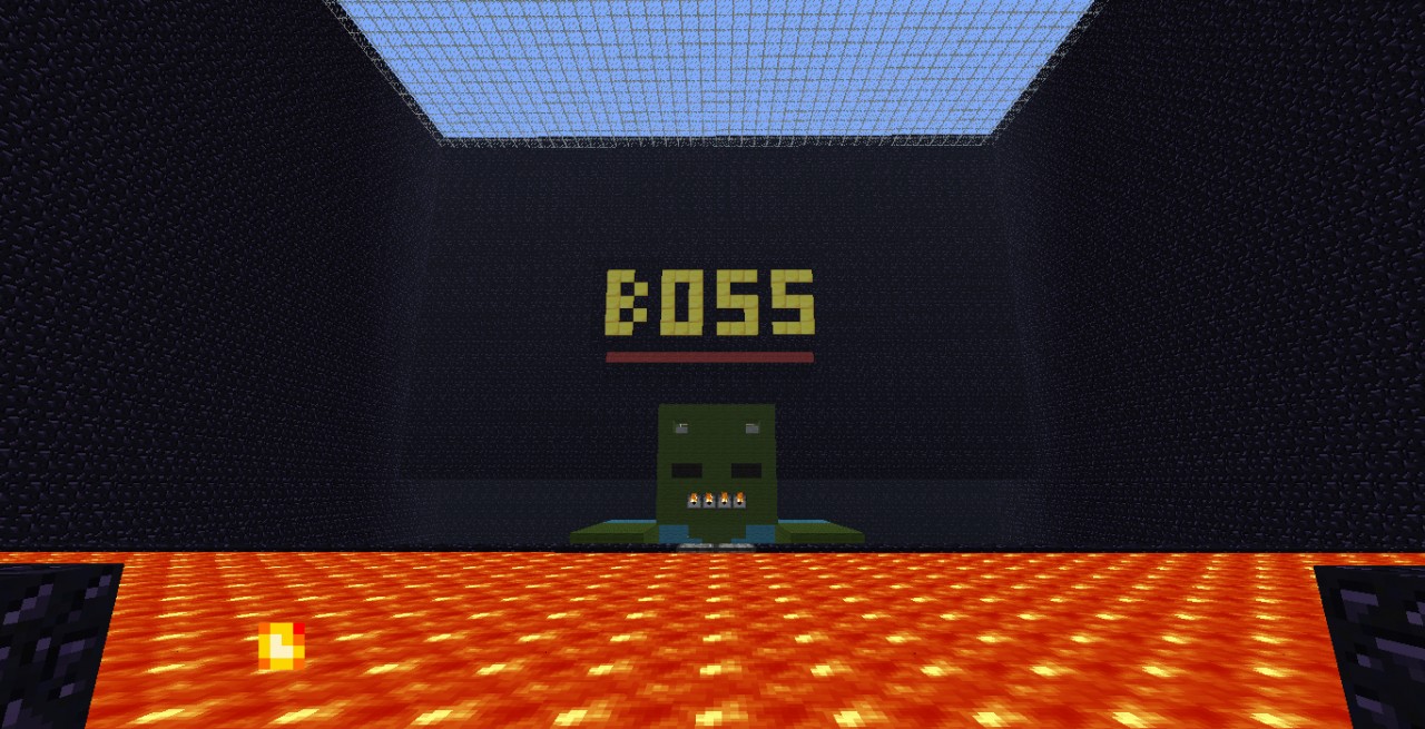 Giant Boss Battle! [Hard][Mini-Game] Minecraft Map