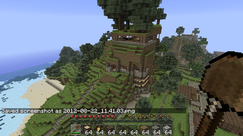 Forest Town Minecraft Map