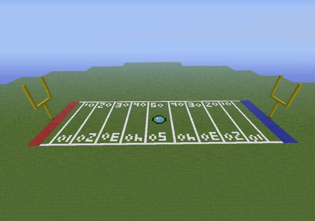 Football field Minecraft Map