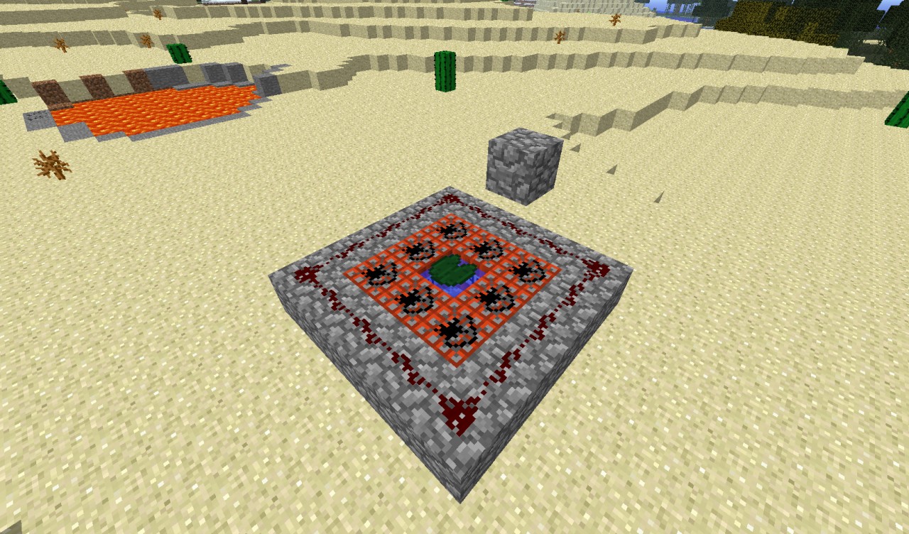 Human Cannon Minecraft Map