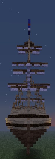 Small Warship Minecraft Map