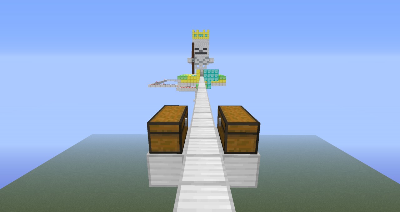 Skelly Commander Boss Battle Minecraft Map