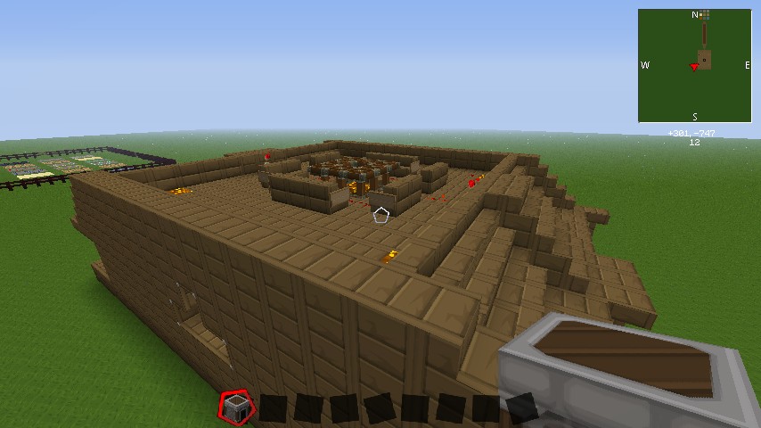 Surviving On Flatland Minecraft Map