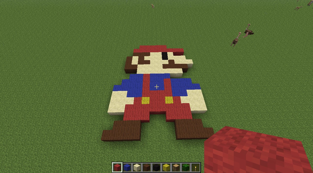 8-Bit Mario Minecraft Map