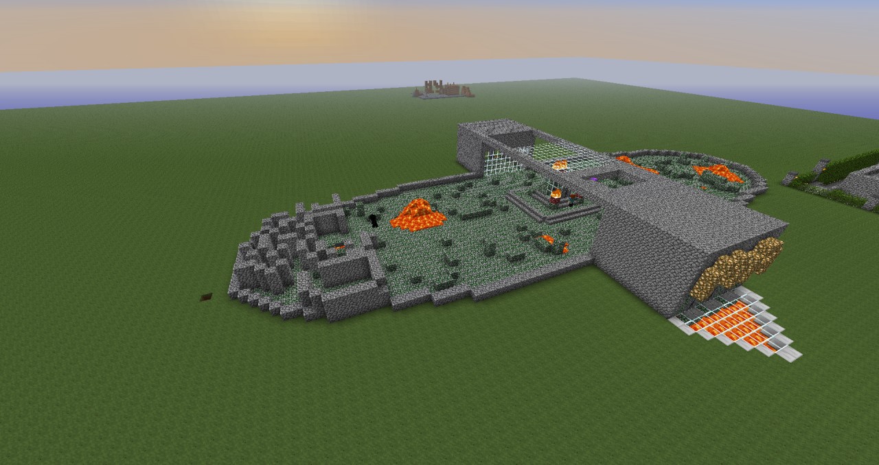 BlockLand Project #3 The MobArena Minecraft Map