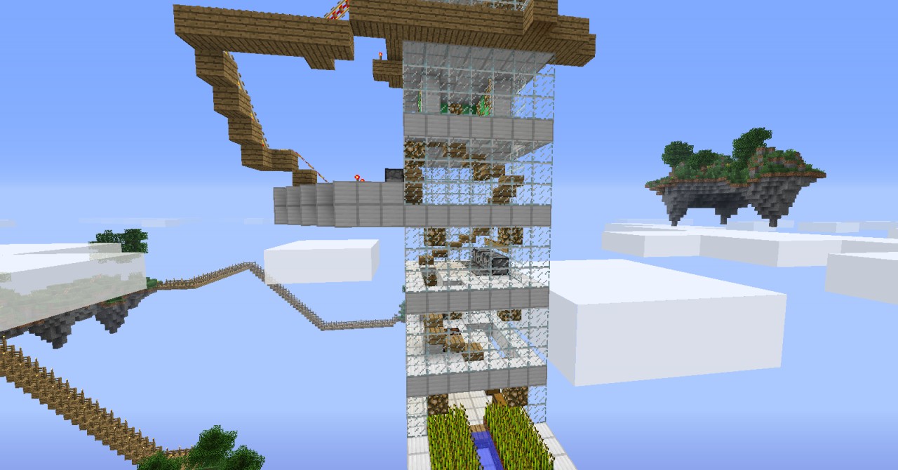 bgwoo Skyscraper (Sky Limit Entry) Minecraft Map