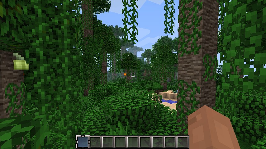Cool jungle/swamp seed Minecraft Map