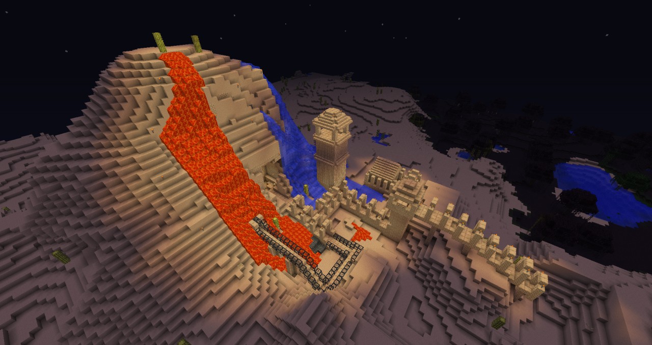 Live from a creeper Minecraft Map