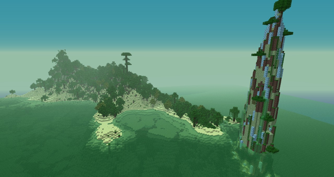 tropical archipel Minecraft Map
