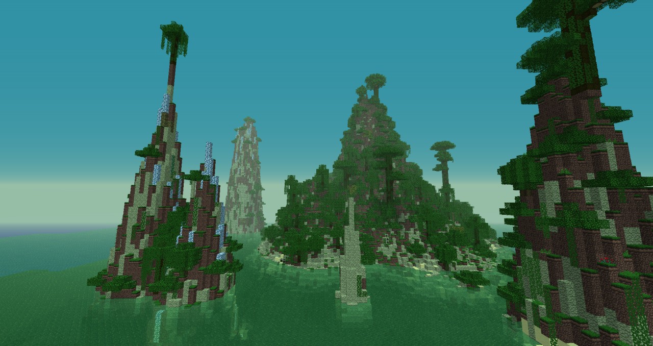 tropical archipel Minecraft Map