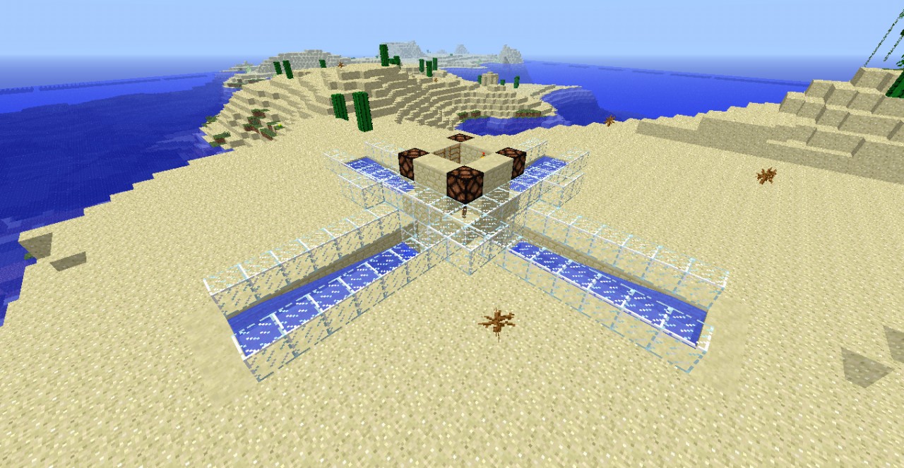 Small Mob Drown Trap Minecraft Map