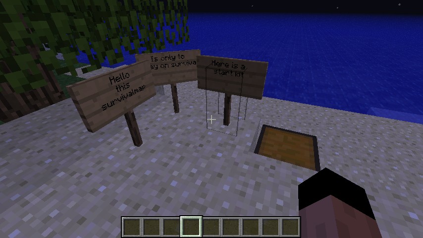 Normal survival Minecraft Map