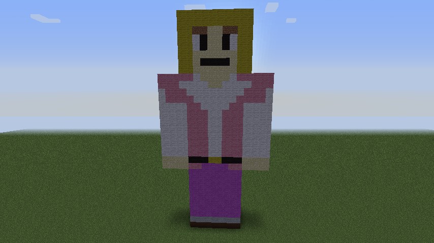 He-Man Pixel/Skin art Minecraft Map