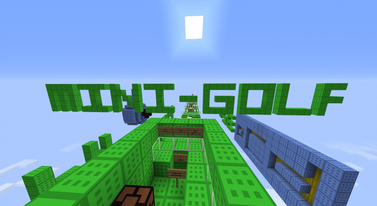 MiniGolf Minecraft Map
