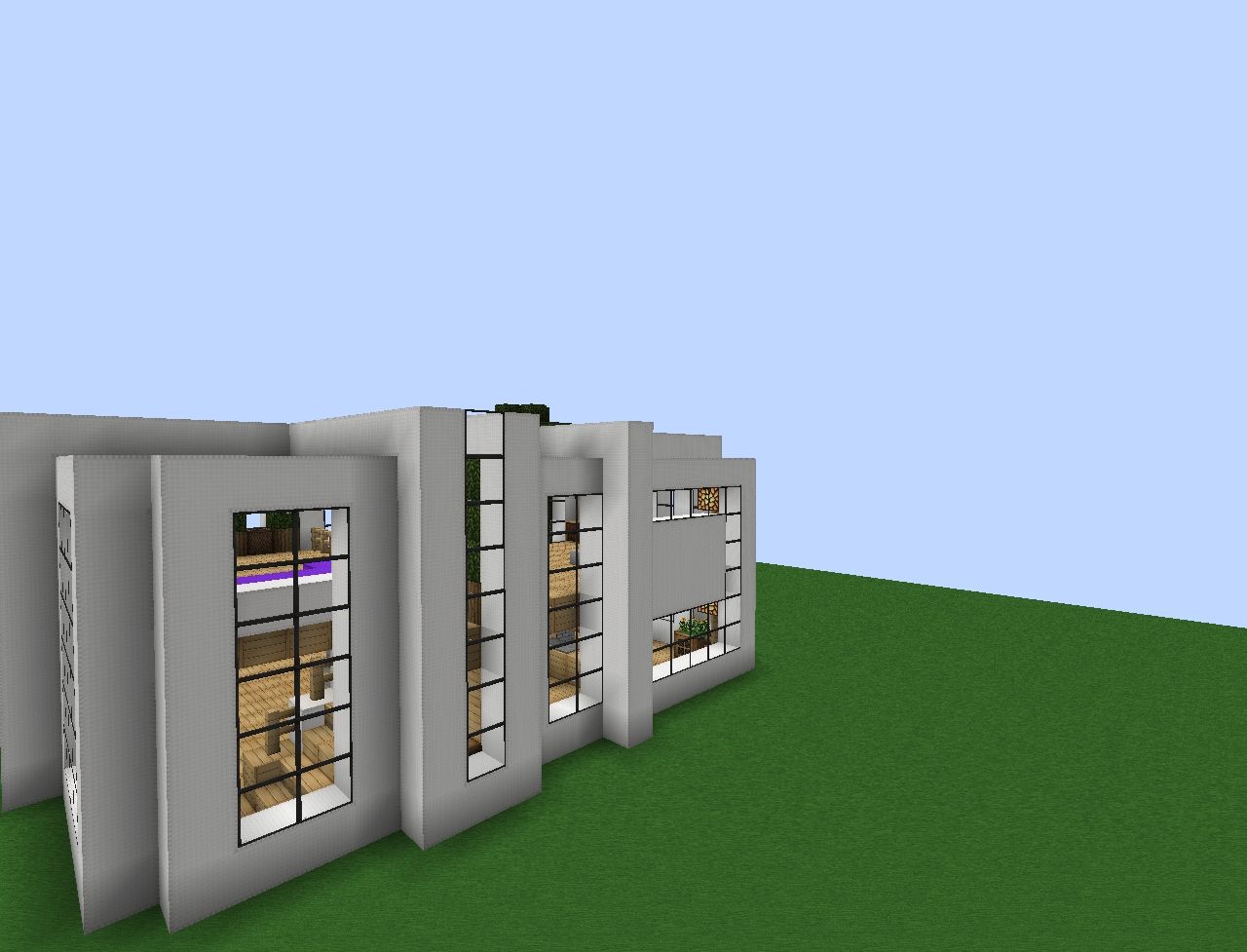 Modern House 20x20 Minecraft Map