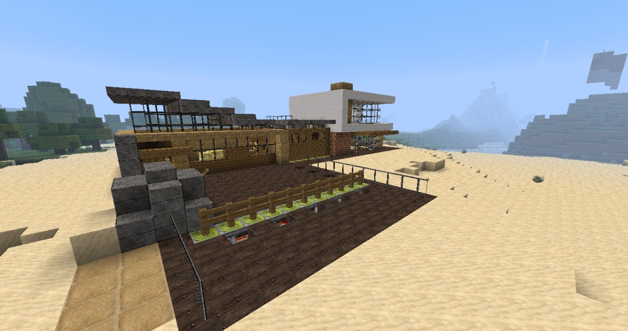 MODERN HOUSE (was in Sims now in Minecraft) Minecraft Map