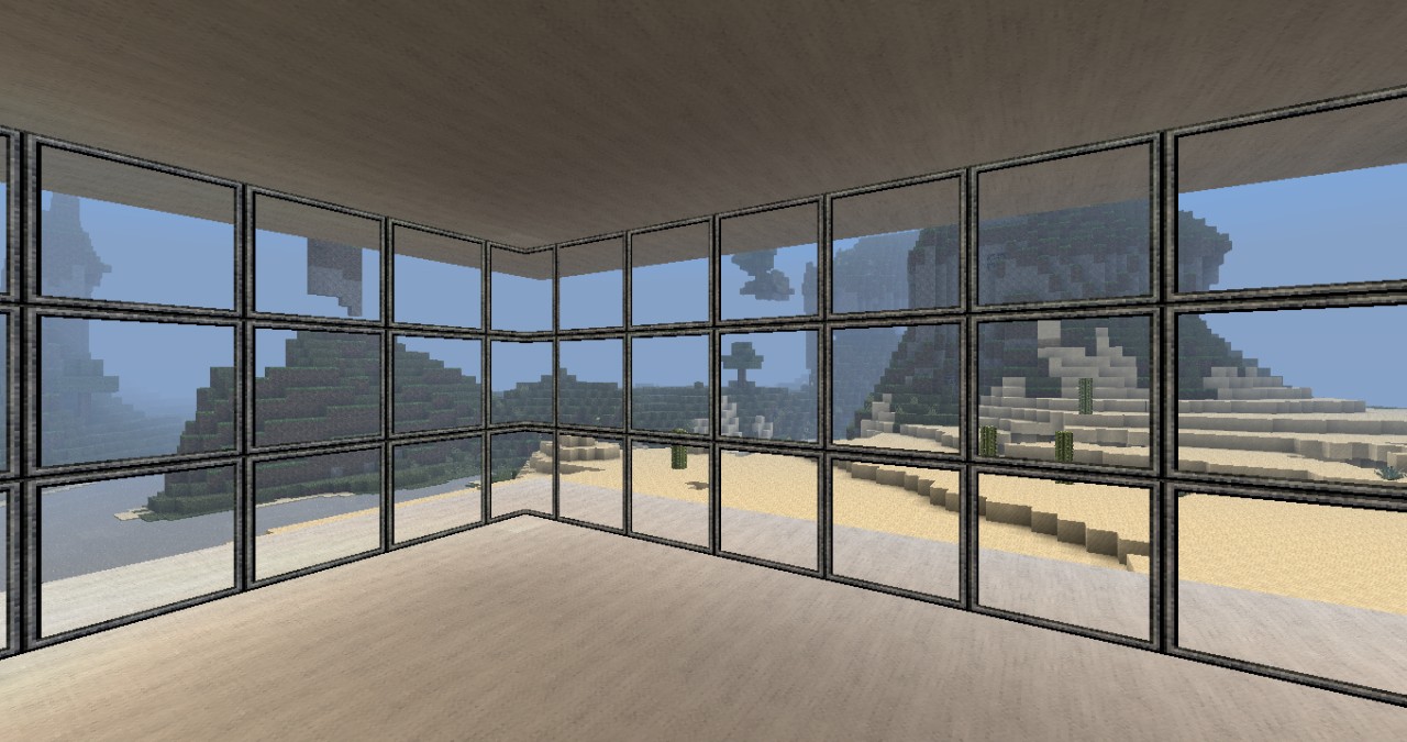MODERN HOUSE (was in Sims now in Minecraft) Minecraft Map