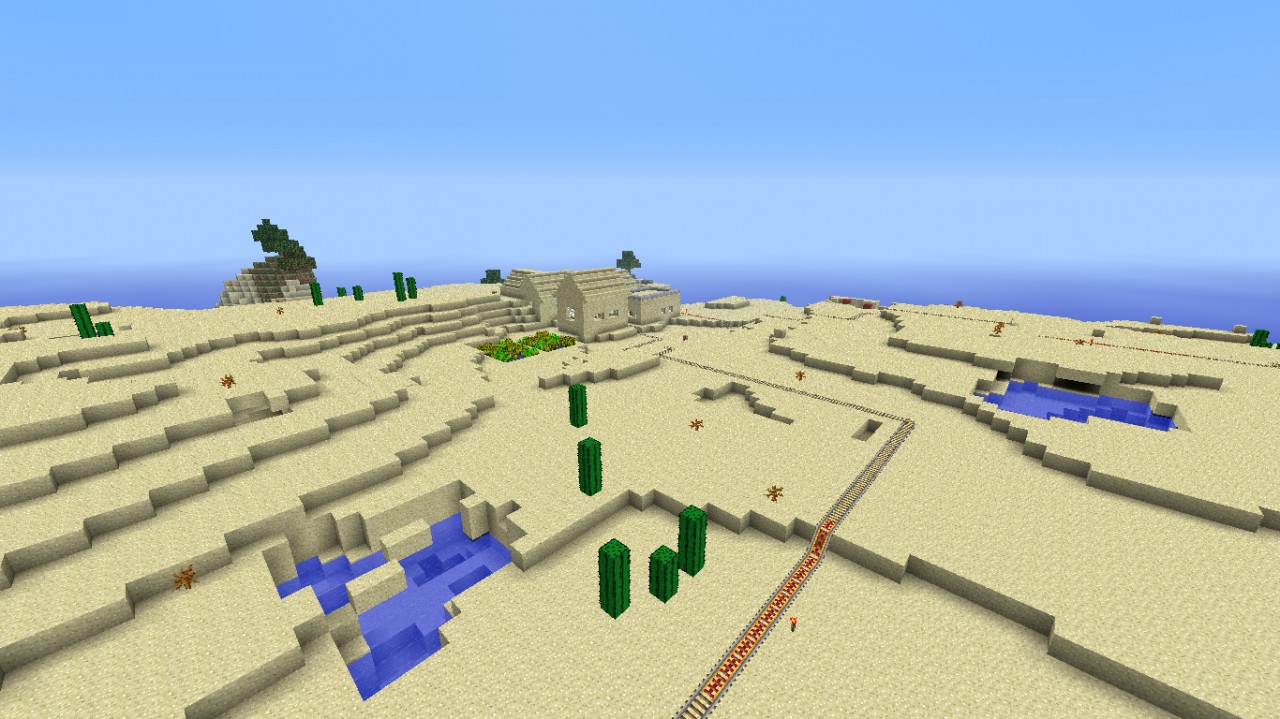 minecart ride Minecraft Map