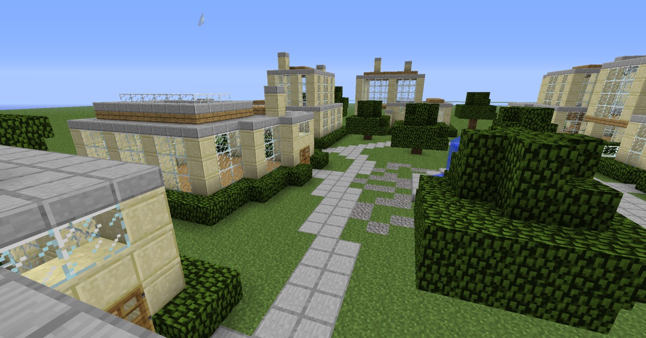 Modern Town || By:dtfitz Minecraft Map