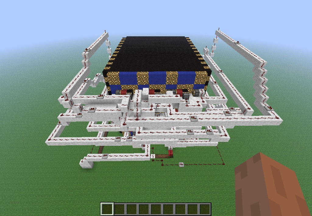 minecraft tic tac toe machine with redstone Minecraft Map
