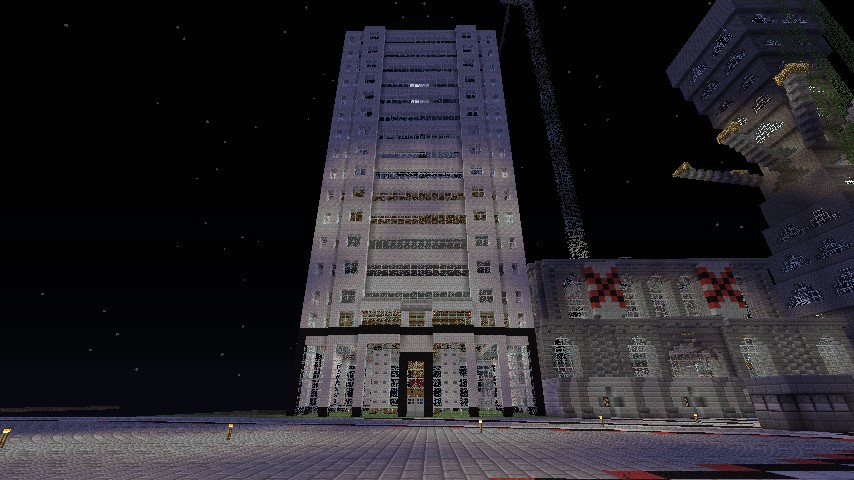 [Wool] Skyscraper Minecraft Map