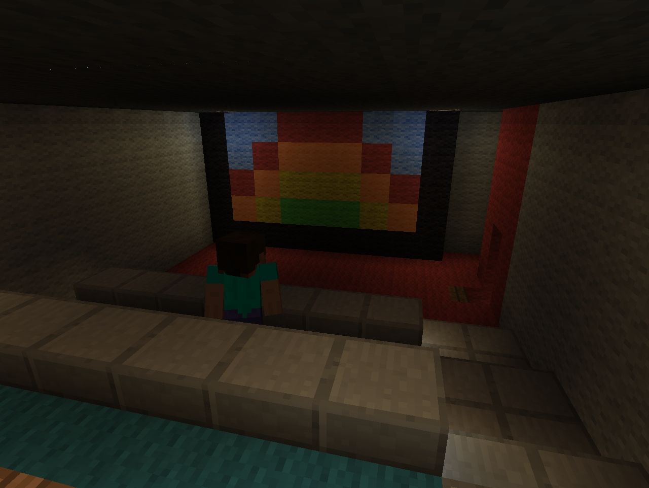 Huge Cinema Minecraft Map