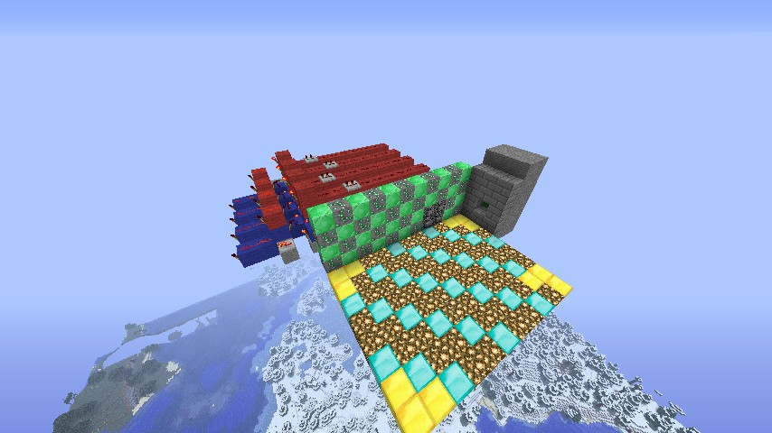 [Redstone] Minecraft Working Air-Bank Minecraft Map