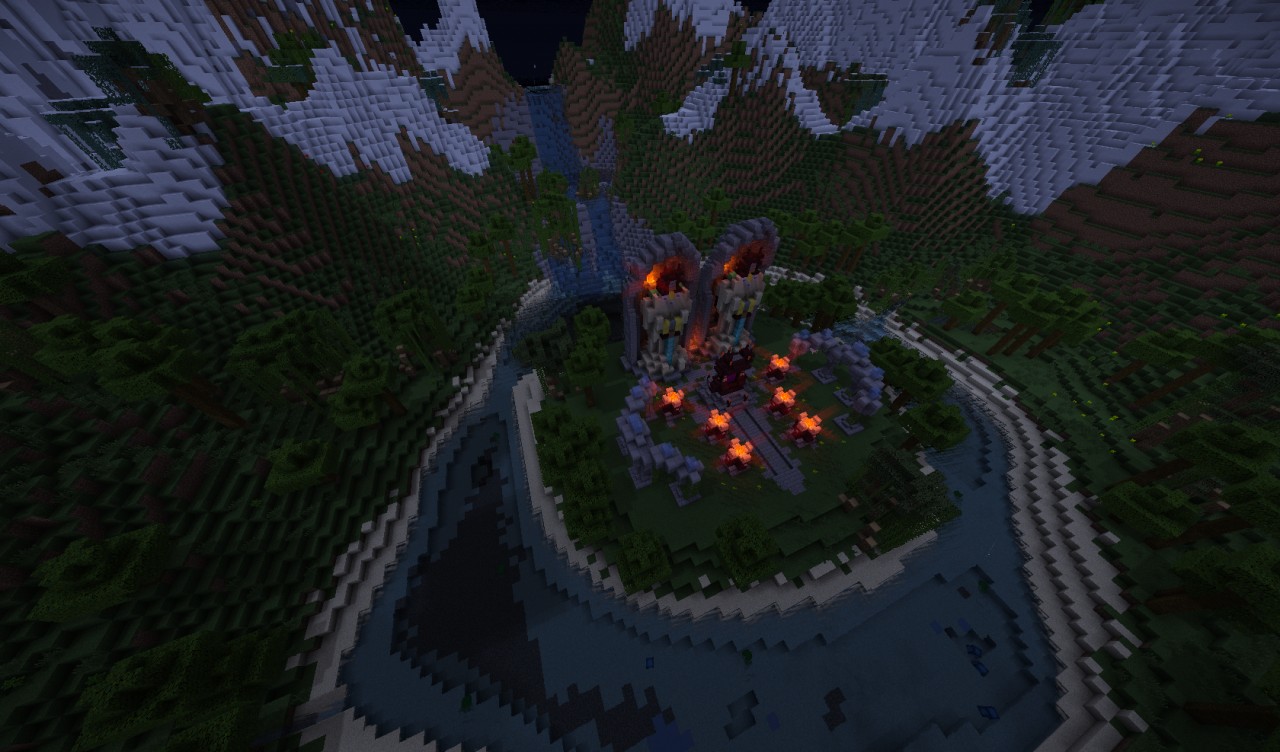 Shrine (mini build) Minecraft Map