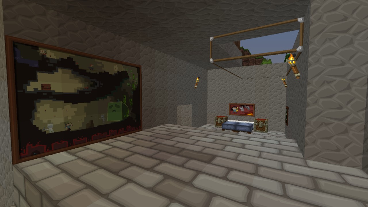 (1.3.2) Survival Home : Created for newbies! Minecraft Map