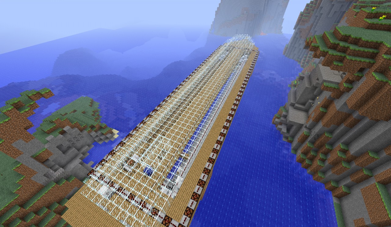 The Boat (And Mining Base!) Minecraft Map