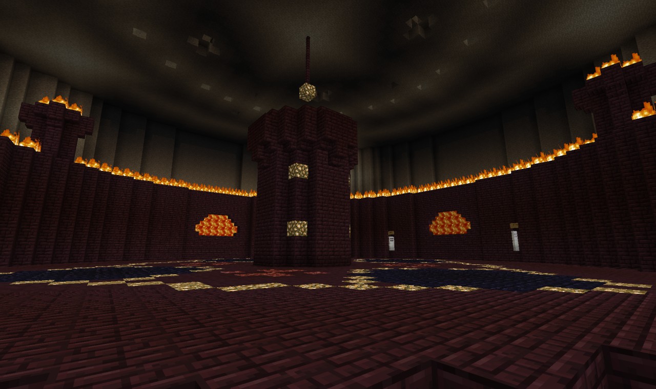 Nether Arena - Fight against mobs! Minecraft Map