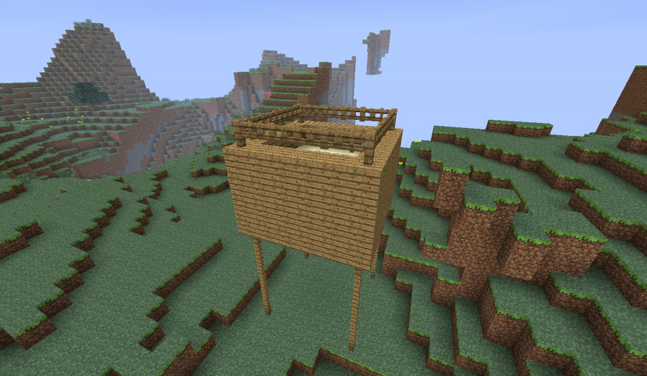 The Boat (And Mining Base!) Minecraft Map