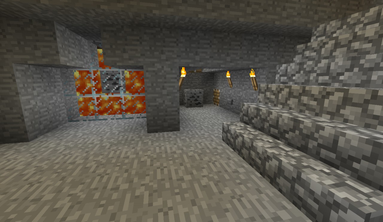 The Boat (And Mining Base!) Minecraft Map