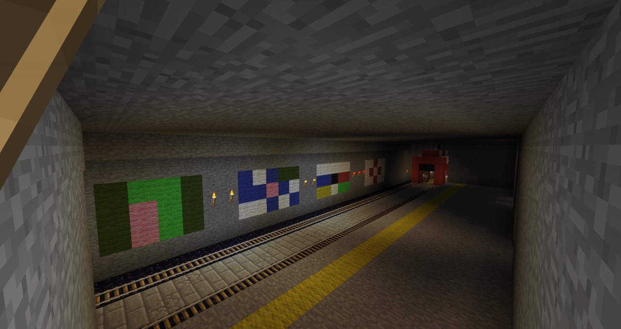 London Underground Speedball Minecraft Map