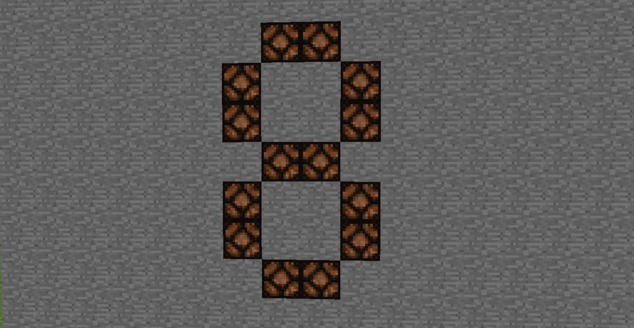 Working Number Display Minecraft Map