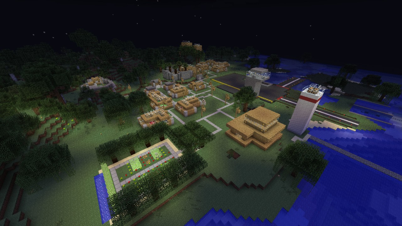Survival village Minecraft Project