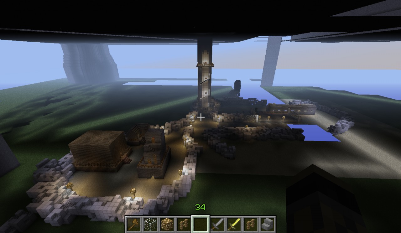 Final Fantasy 7 RPG Server Construction Minecraft Map