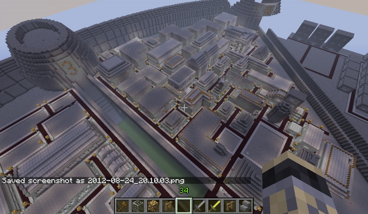 Final Fantasy 7 RPG Server Construction Minecraft Map