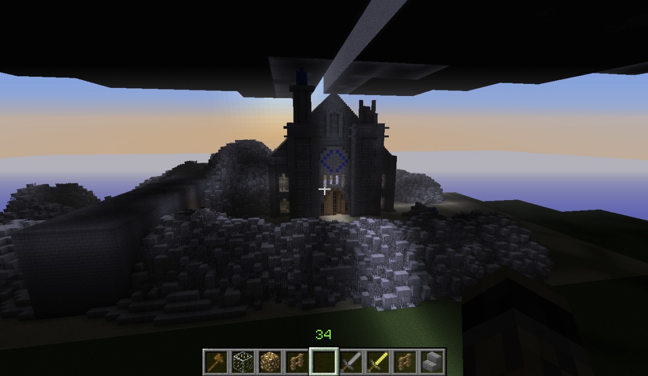 Final Fantasy 7 RPG Server Construction Minecraft Map