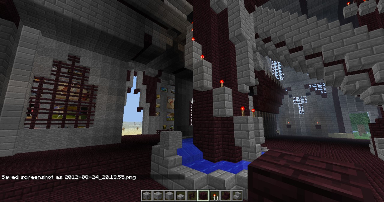 Cathedral of the hell Portal Minecraft Map