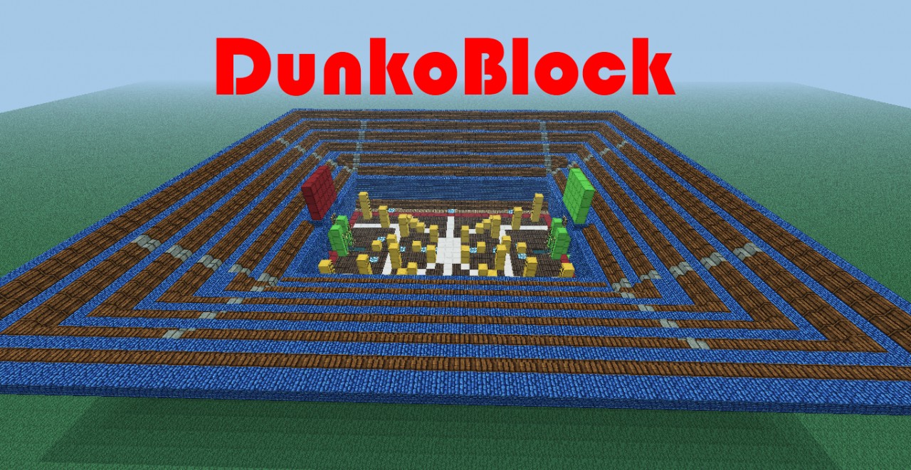 Dunk o' Block- A minecraft basketball dunking game! v1.0 Minecraft Map